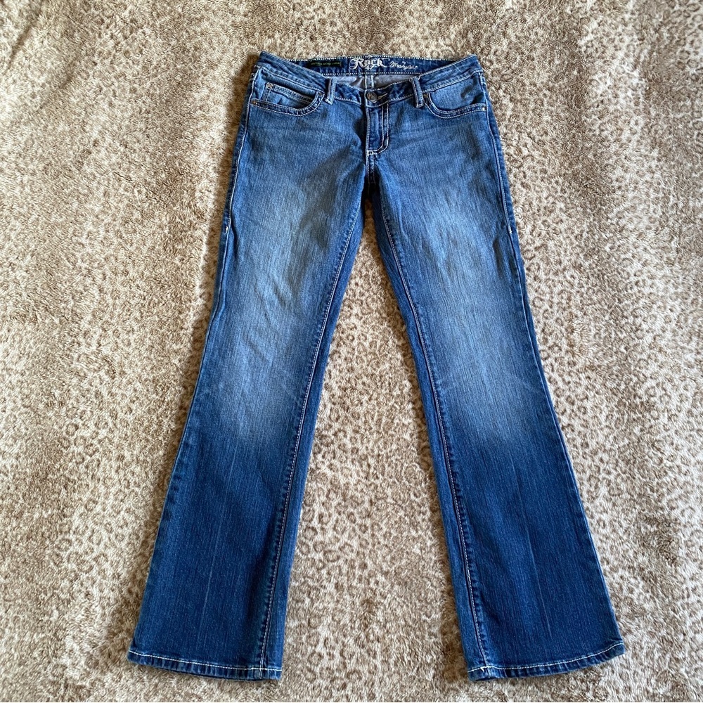 Ultra Low-Rise Rock 47 By Wrangler Jeans - Gem